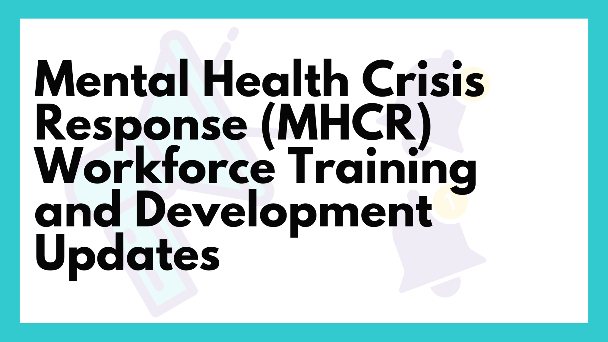 Mental Health Crisis Response Workforce Expansion » Center for Evidence ...
